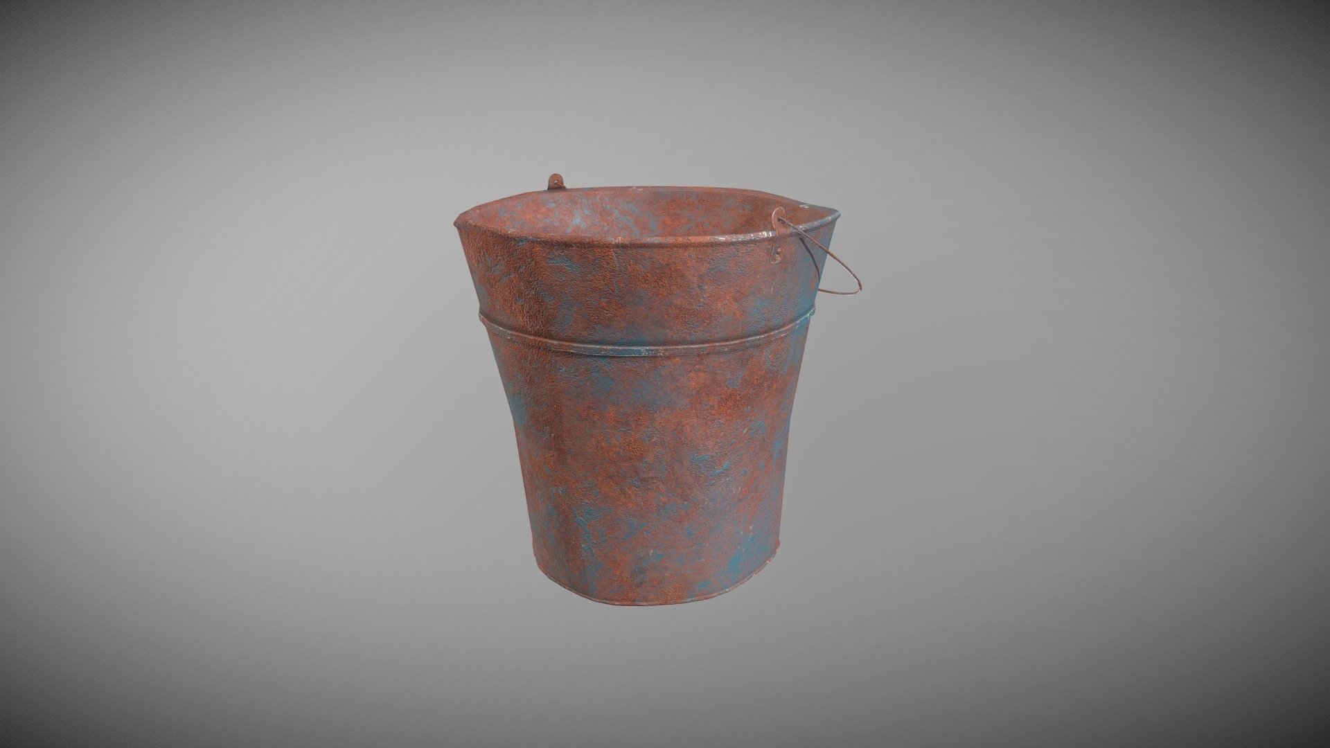 Rusty Bucket - 3D model by SleeToo [fc5d61b] - Sketchfab