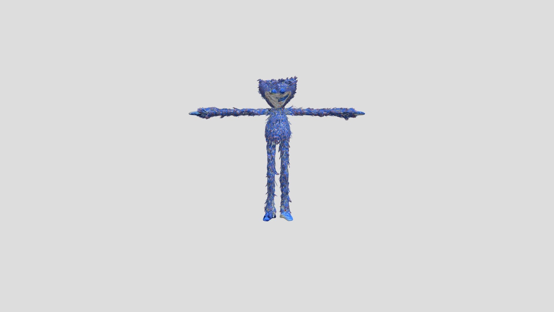huggy_wuggy - 3D model by alancin [fc5d7c6] - Sketchfab