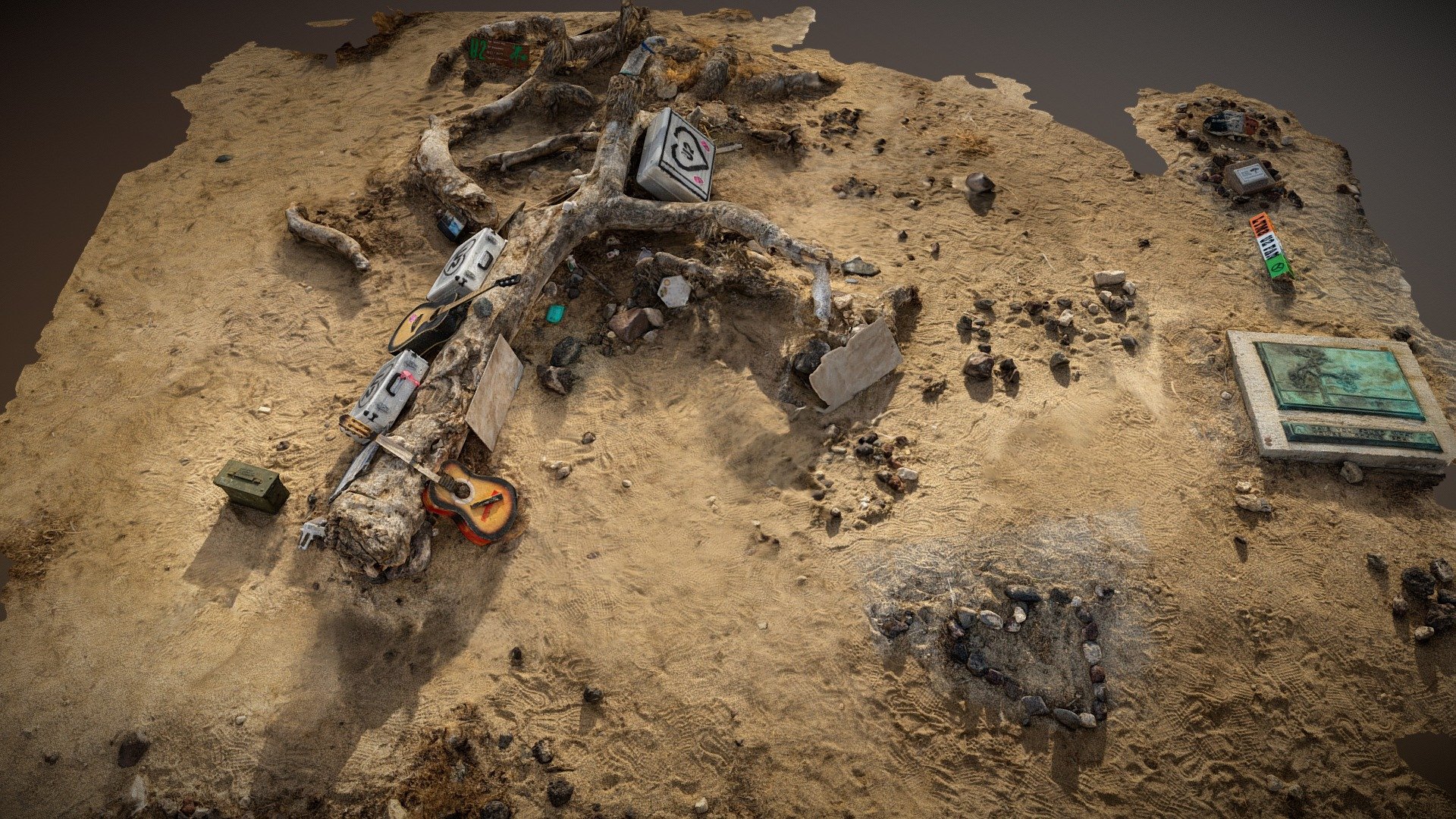 U2's Fallen Joshua Tree: Jan 2020 Scan - 3D model by eplatero [fc5da1e ...