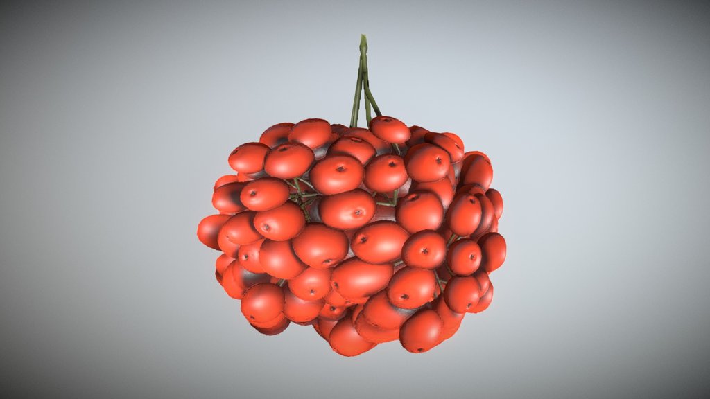Fruits low poly / Früchte Low-Poly - A 3D model collection by VIS-All ...