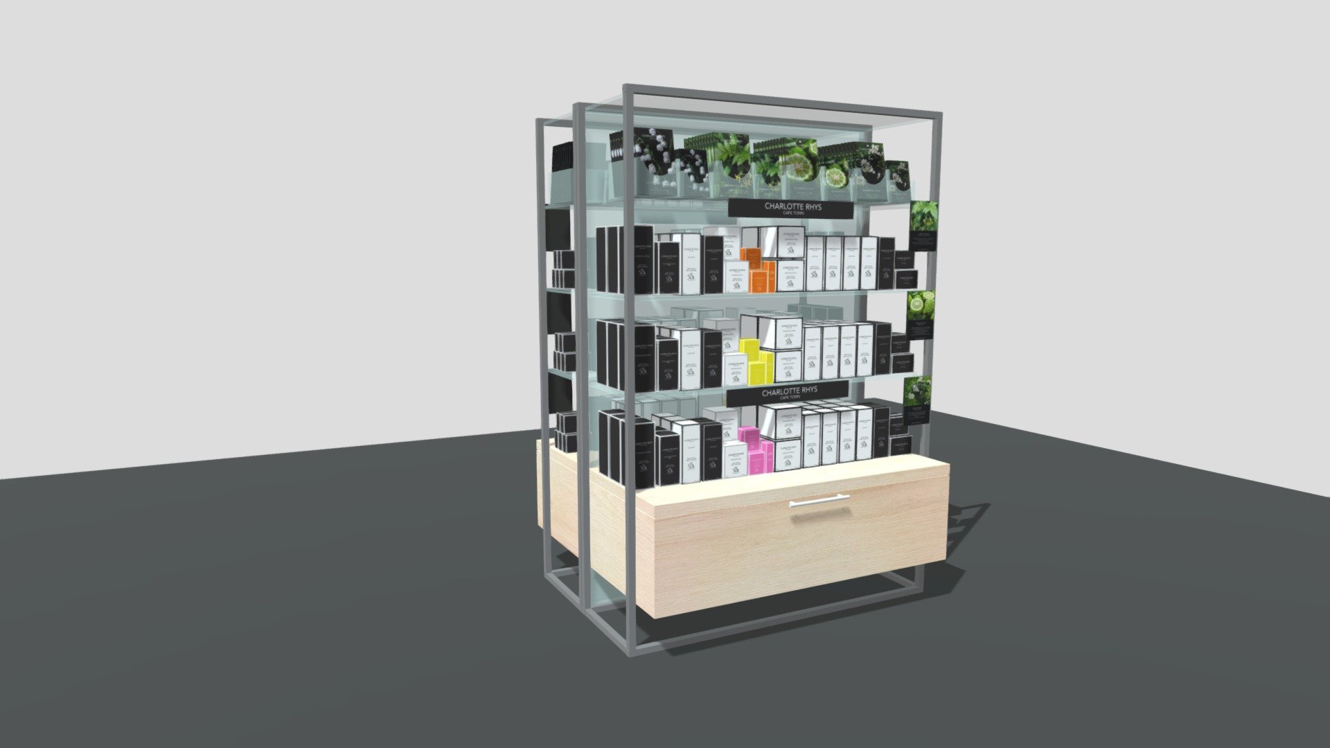 Woolworths Gondola Display - Download Free 3D model by design_guru ...