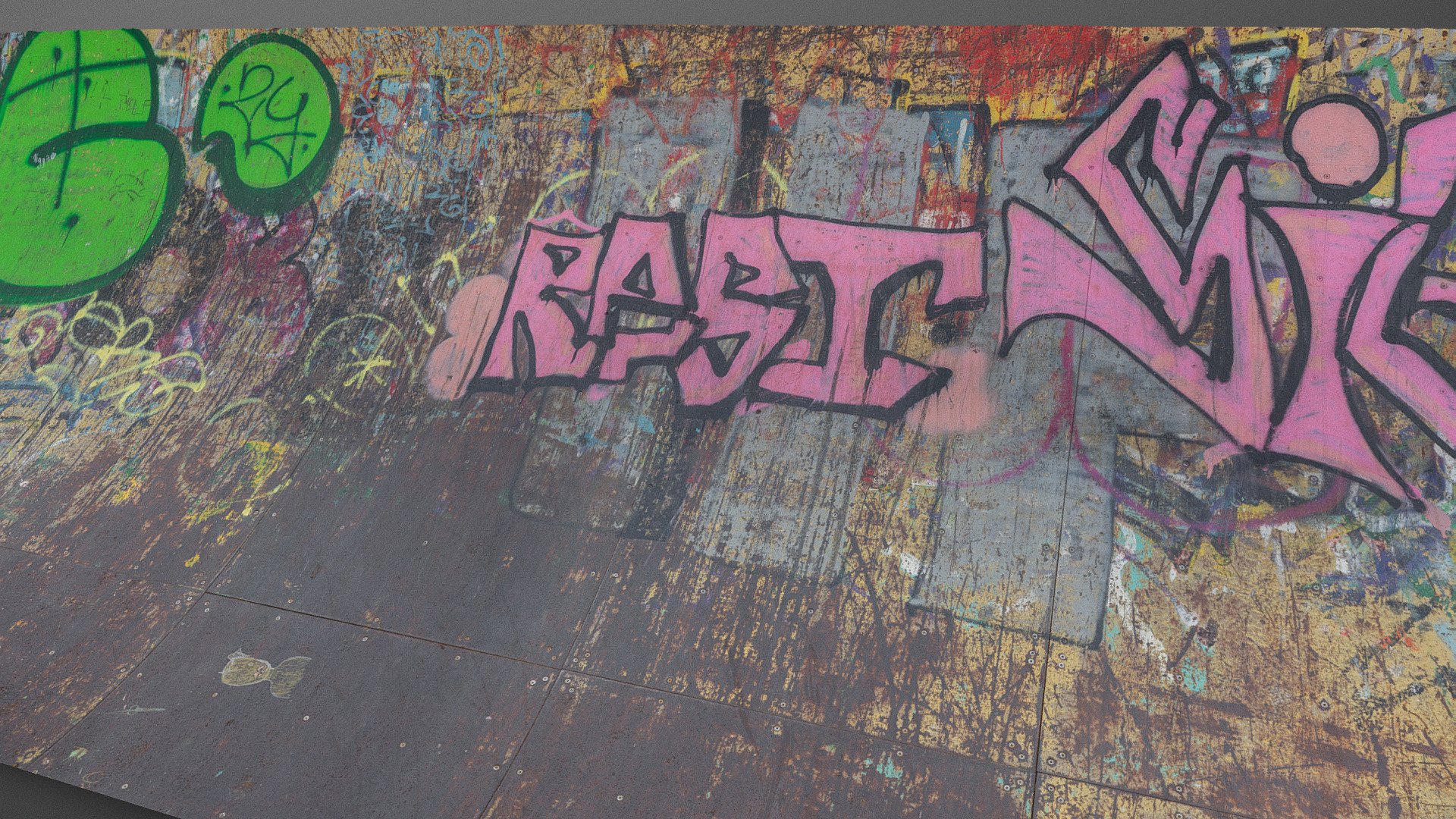 Half pipe design - 3D model by matousekfoto [fc60e7b] - Sketchfab