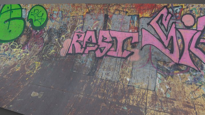 Esquema De Graffiti En 3d Graffiti 3D Models Sketchfab
