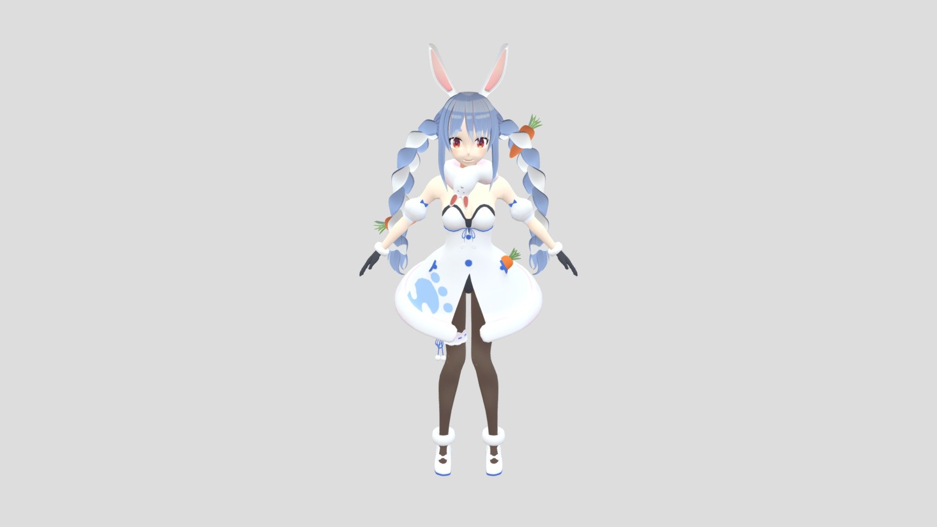 Pekora3d - Download Free 3D model by kianx_x (@kianx) [fc610d7] - Sketchfab