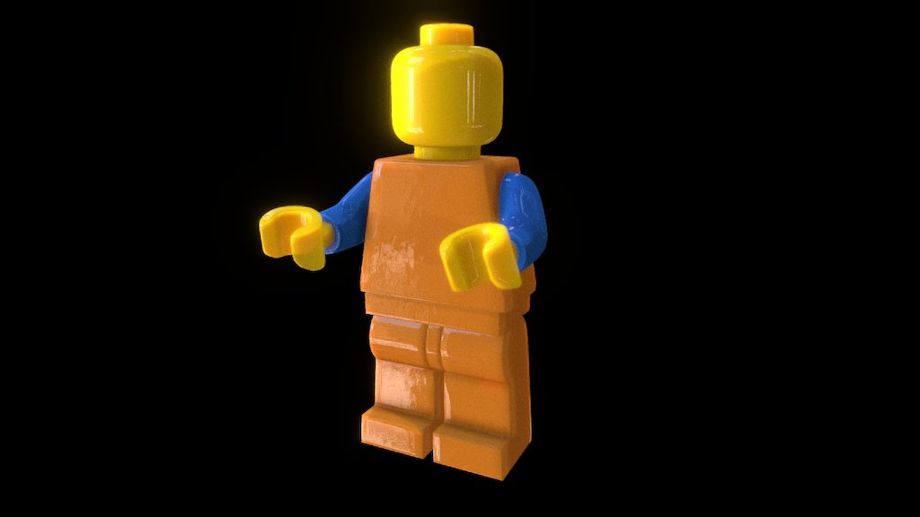 LEGO Minifigure (Photorealistic) - 3D model by ProfessorBrickkeeper ...