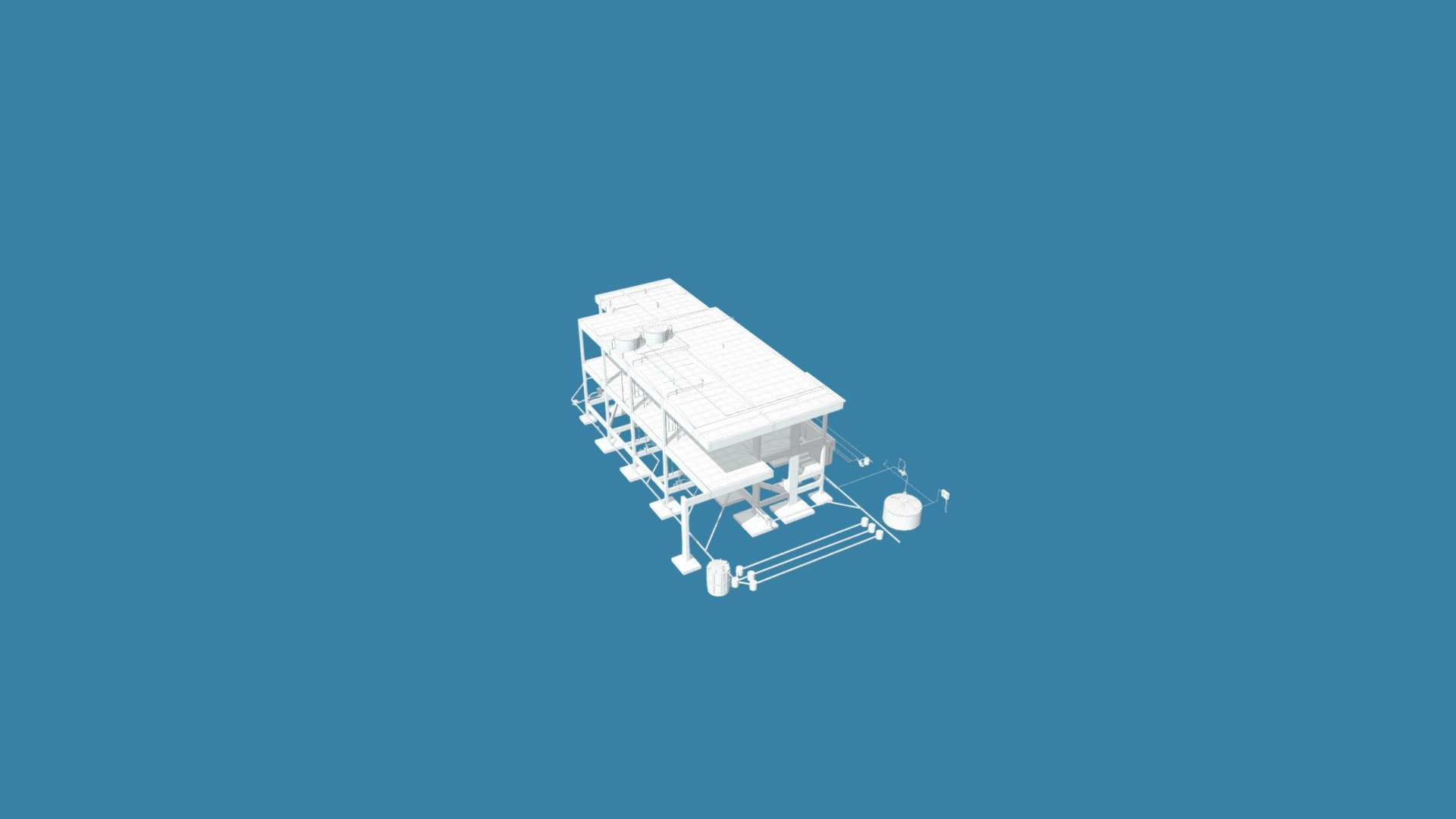 ProjetohidroIlhadalagoa-Vista3D-{3D} - 3D model by Matheus_guedes ...