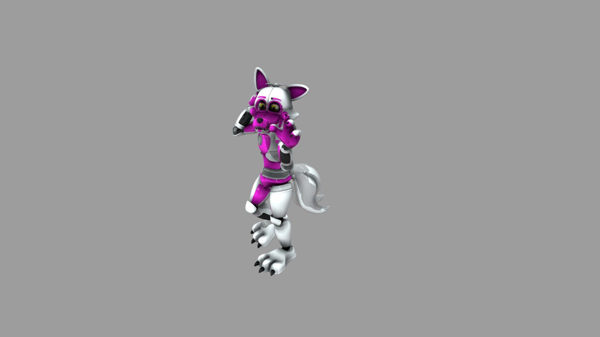 Stylized funtime foxy - Download Free 3D model by sprngtrp727 [fc61cf1 ...