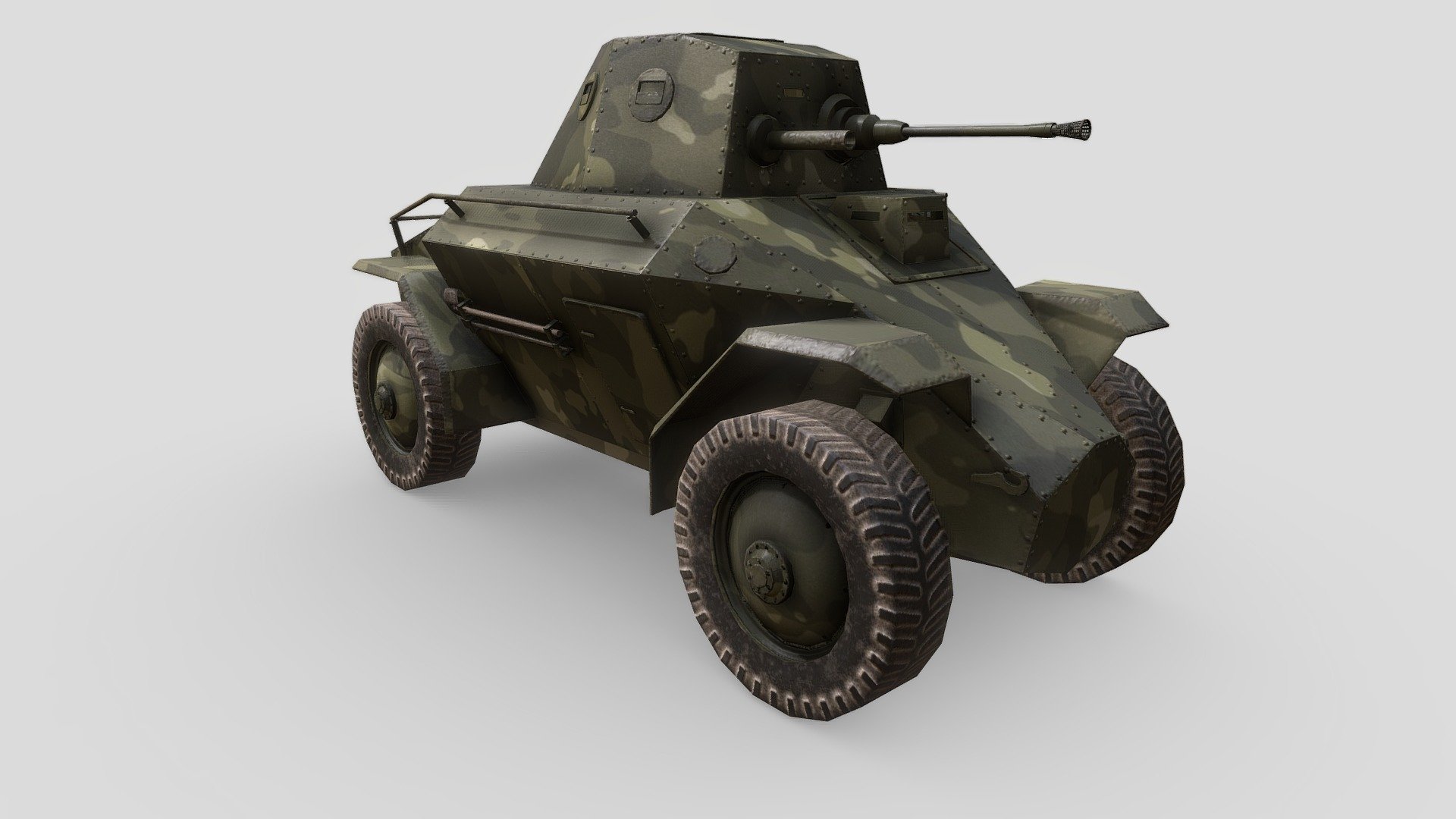 39M Csaba Armored Car - Buy Royalty Free 3D model by raptor3 [fc629cf ...