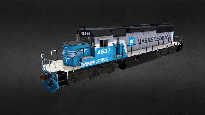 Sd40-2 3D models - Sketchfab