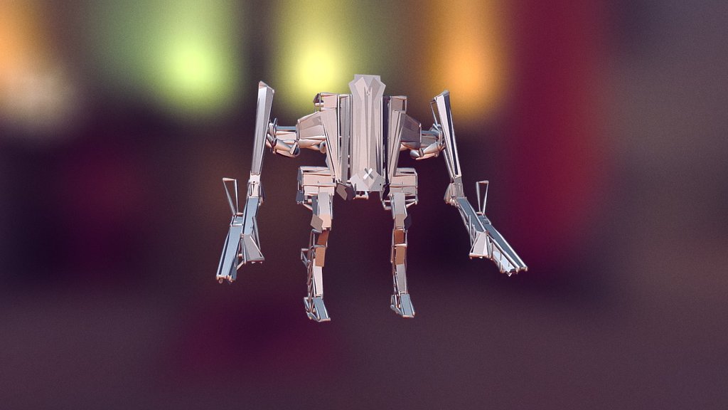 Mech Frame Test - Tilt Brush Animation - 3D model by steveteeps ...