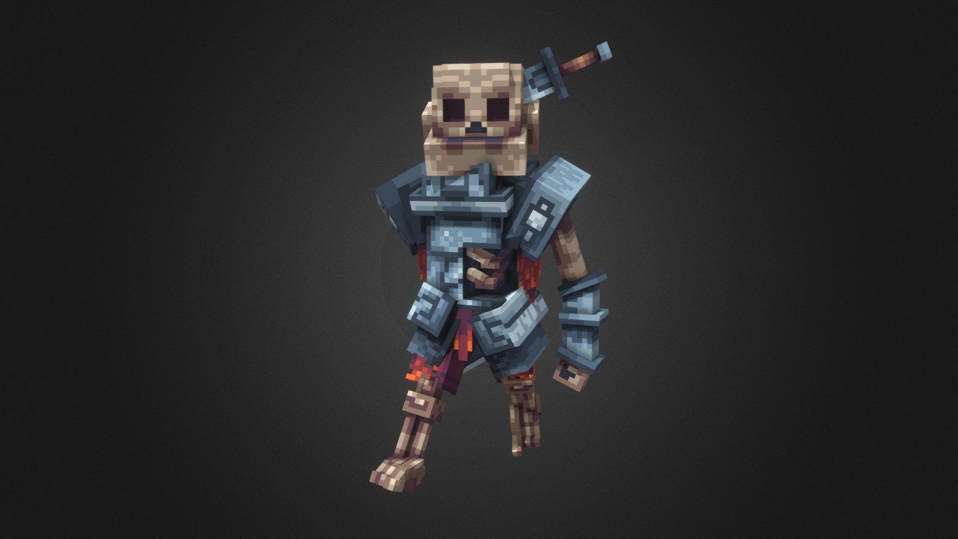 Brute Skeleton - 3D model by Danon (@threeb) [fc64af6] - Sketchfab