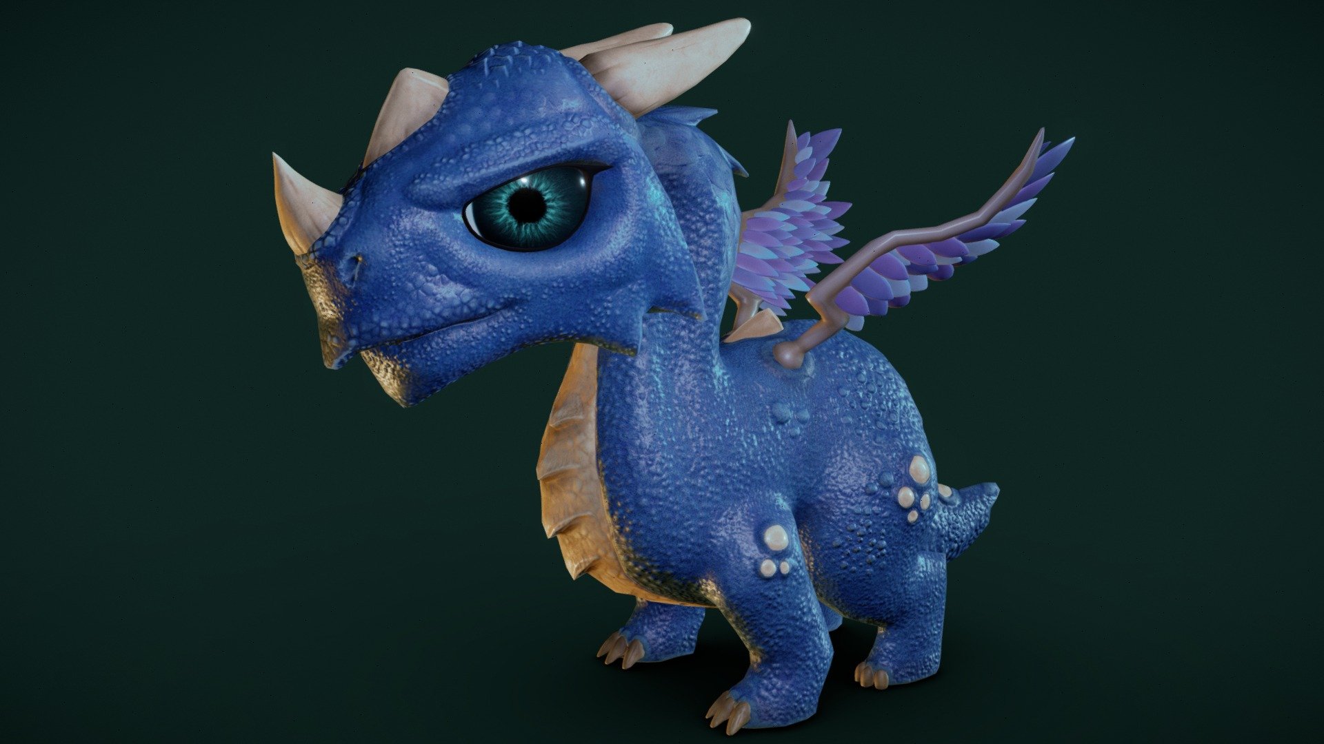 Ice Dragon - 3D model by lazaromizrahi [fc66366] - Sketchfab