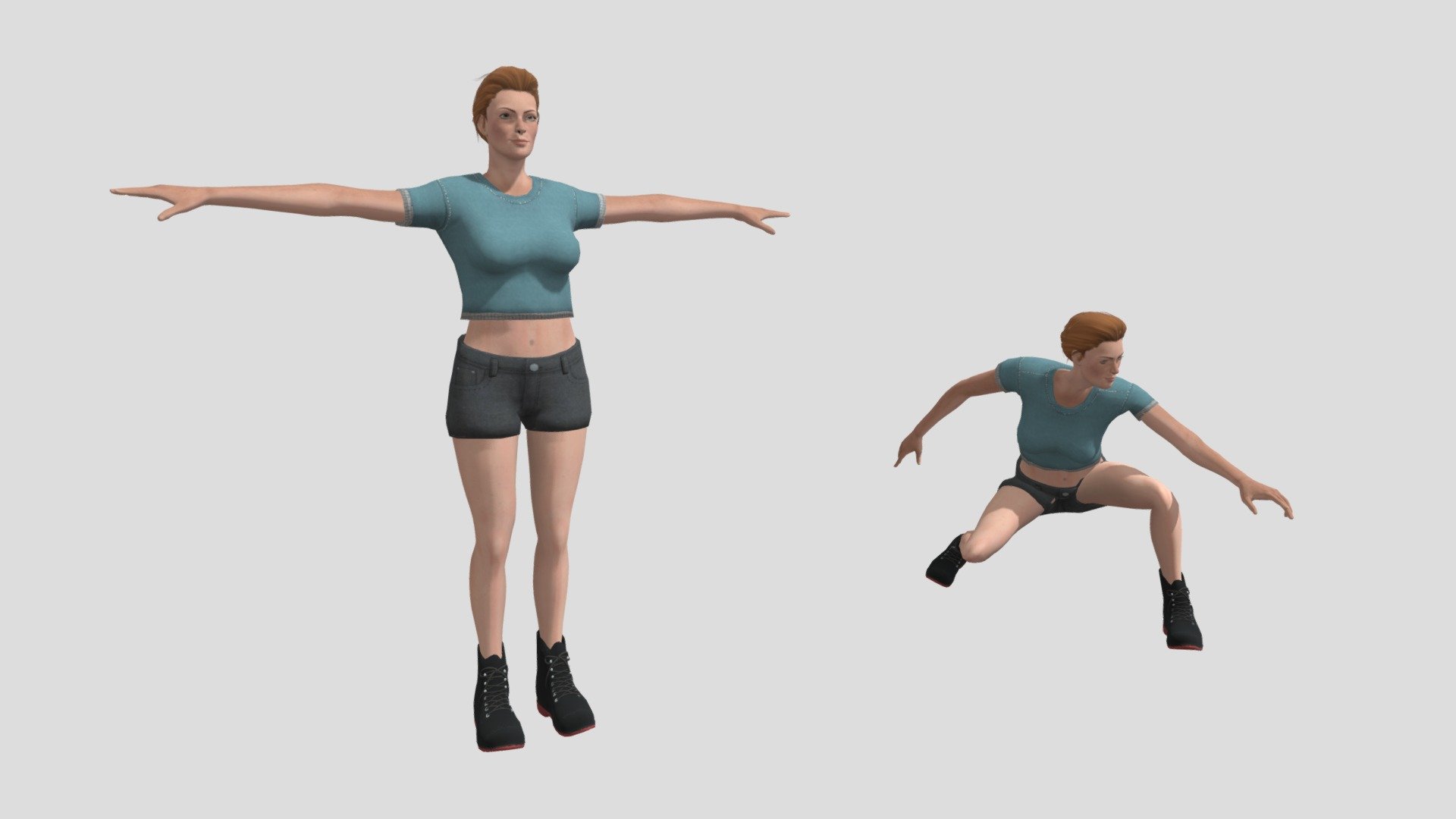 Fit Female - Download Free 3D model by ustoopia [fc687a1] - Sketchfab