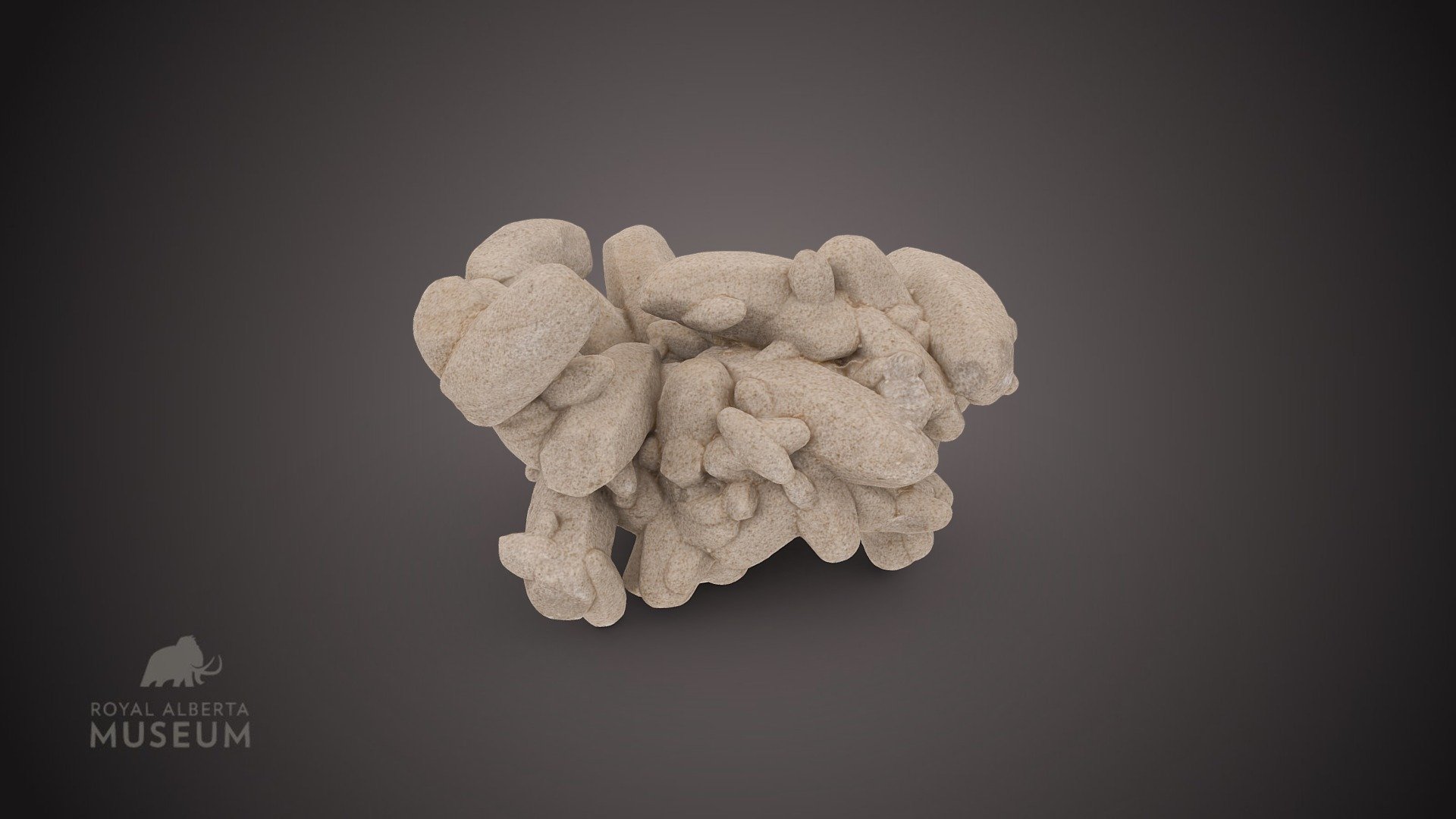 Calcite sand crystals - 3D model by Royal Alberta Museum ...