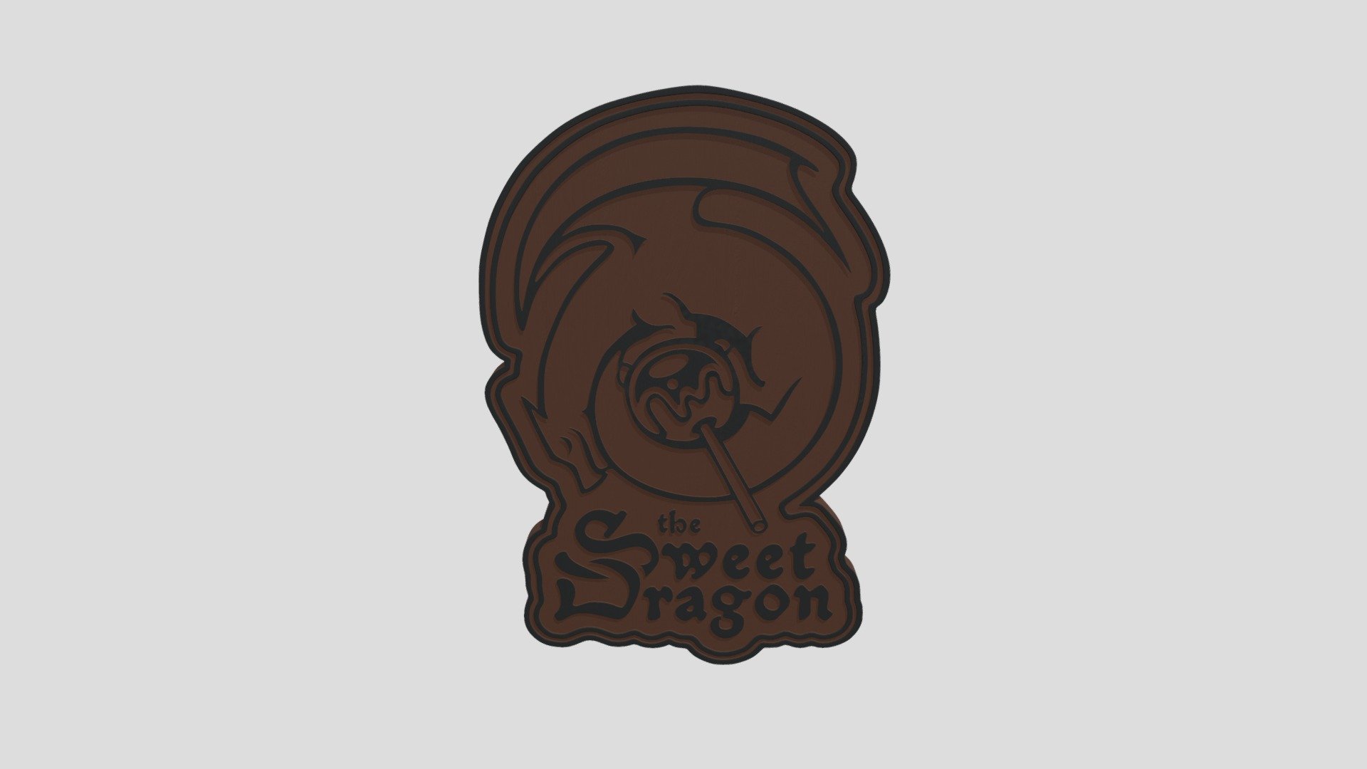 Sweet Dragon Logo - Download Free 3D model by ricjfnas [fc6ad46 ...