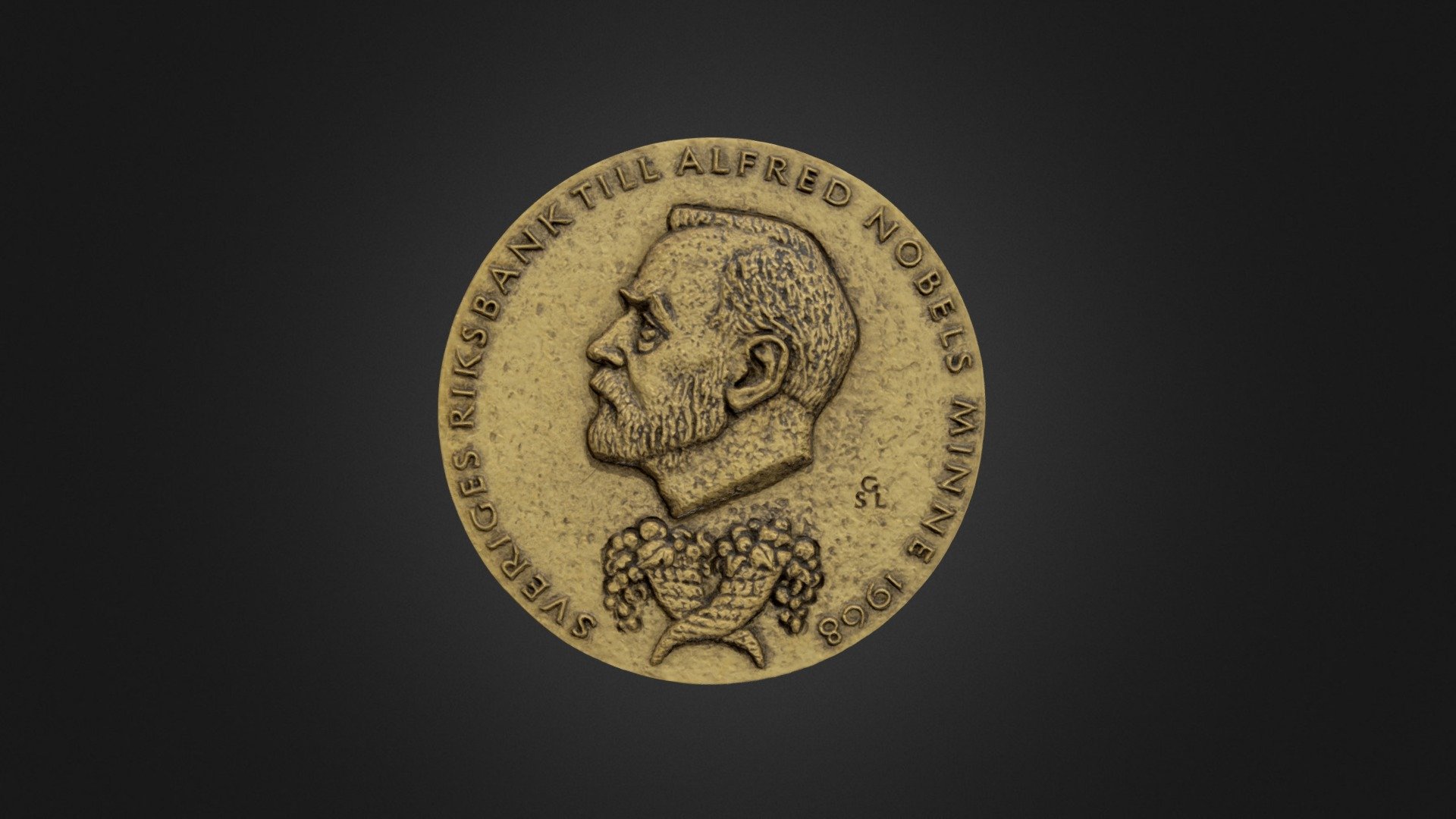 Nobel Peace Prize Final - 3D model by Randle (@mr.hudson84) [fc6c7ba ...