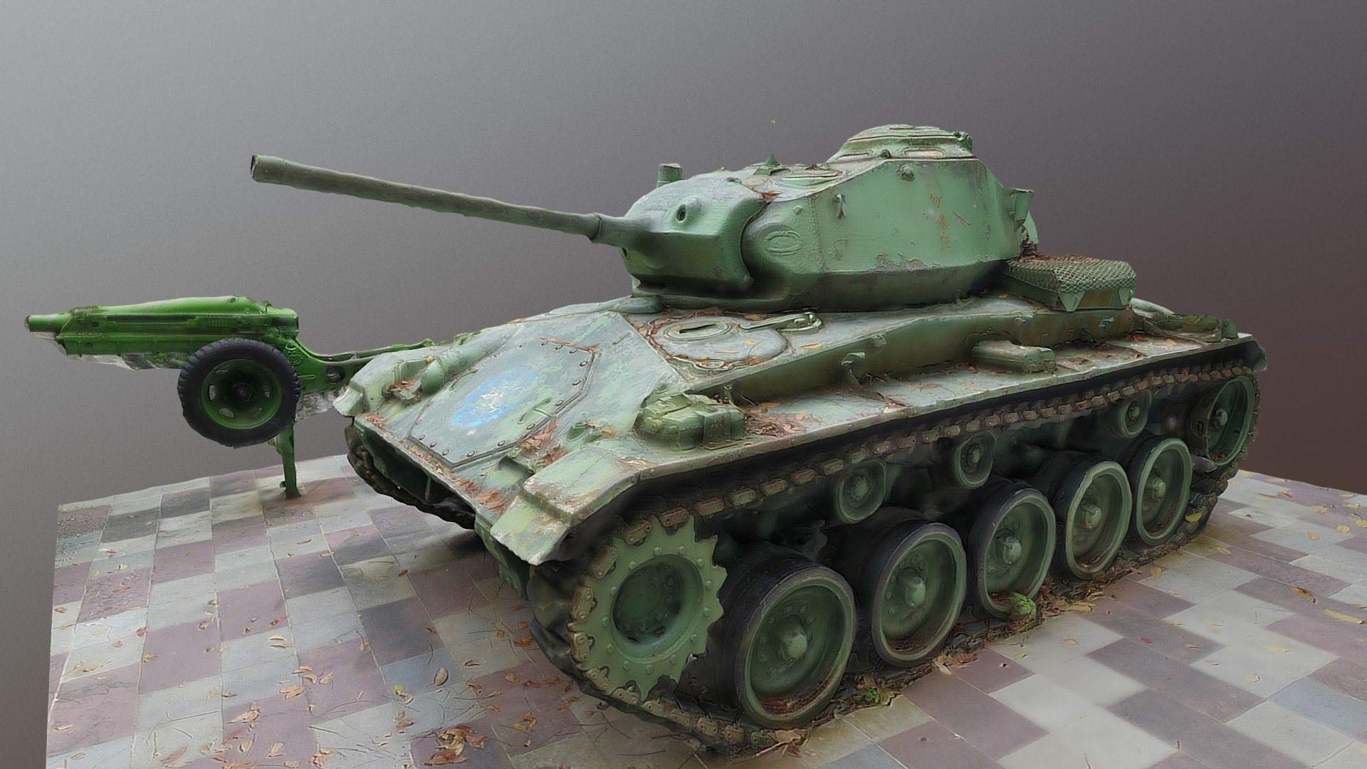 M24A1 - 3D model by fpv.formosa (@fpvformosa) [fc6c9b1] - Sketchfab