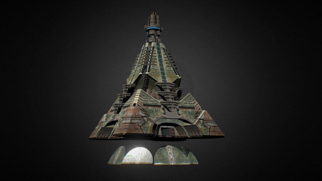 Perimeter Frame Exodus Claster - Download Free 3D model by ...