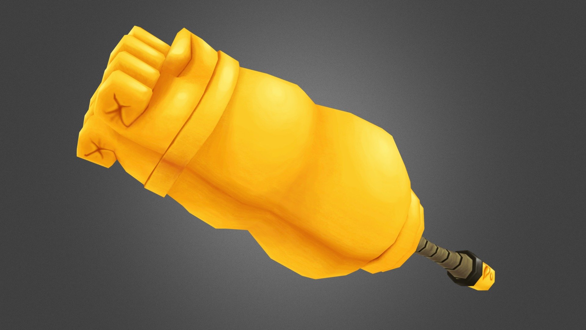 Captain McMuscle's weapon: The Man Crusher - 3D model by Jessica ...