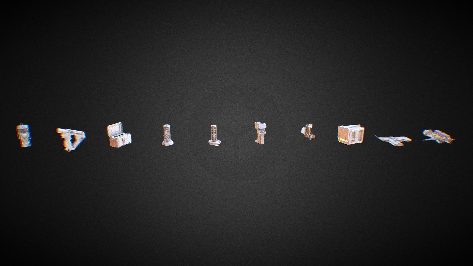 Sci fi low poly Assets - 3D model by Adrian.Robles.Rivas [fc6e477 ...