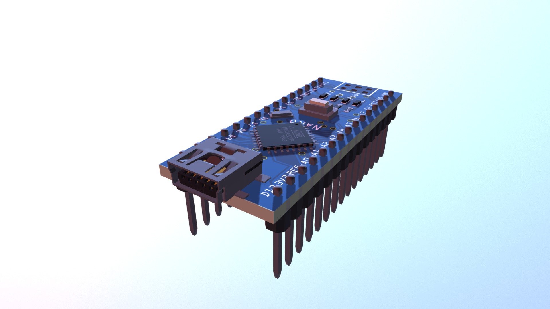 Arduino - 3D model by skid0 [fc6ec5a] - Sketchfab