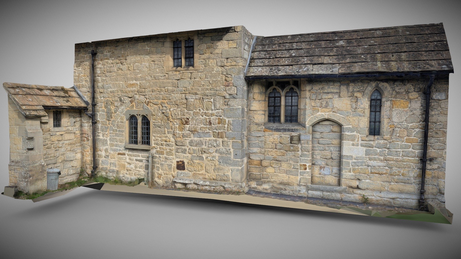 St Hilda's Church, Ellerburn - 3D model by GeoLan 3D (@GeoLan3D ...