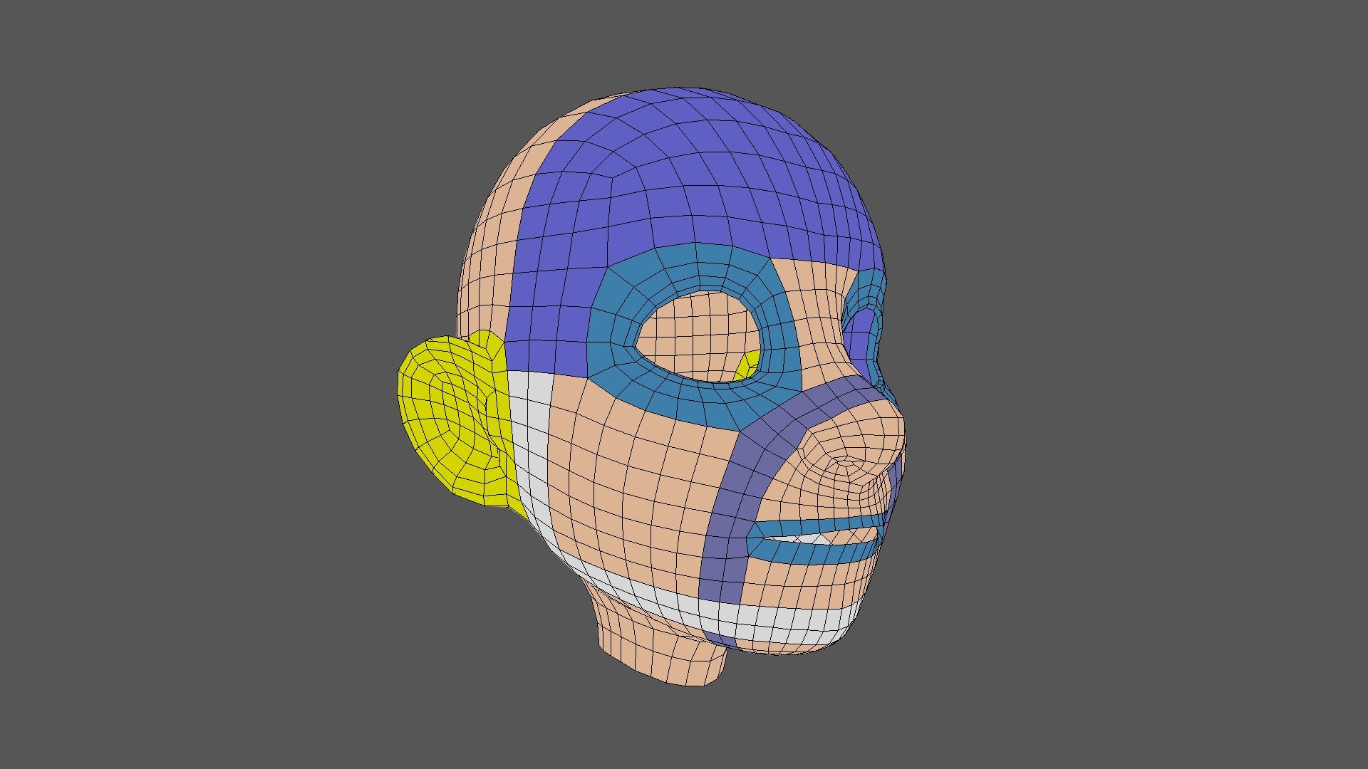 Head Timmy_topology - 3D model by percylc12 [fc6ff02] - Sketchfab