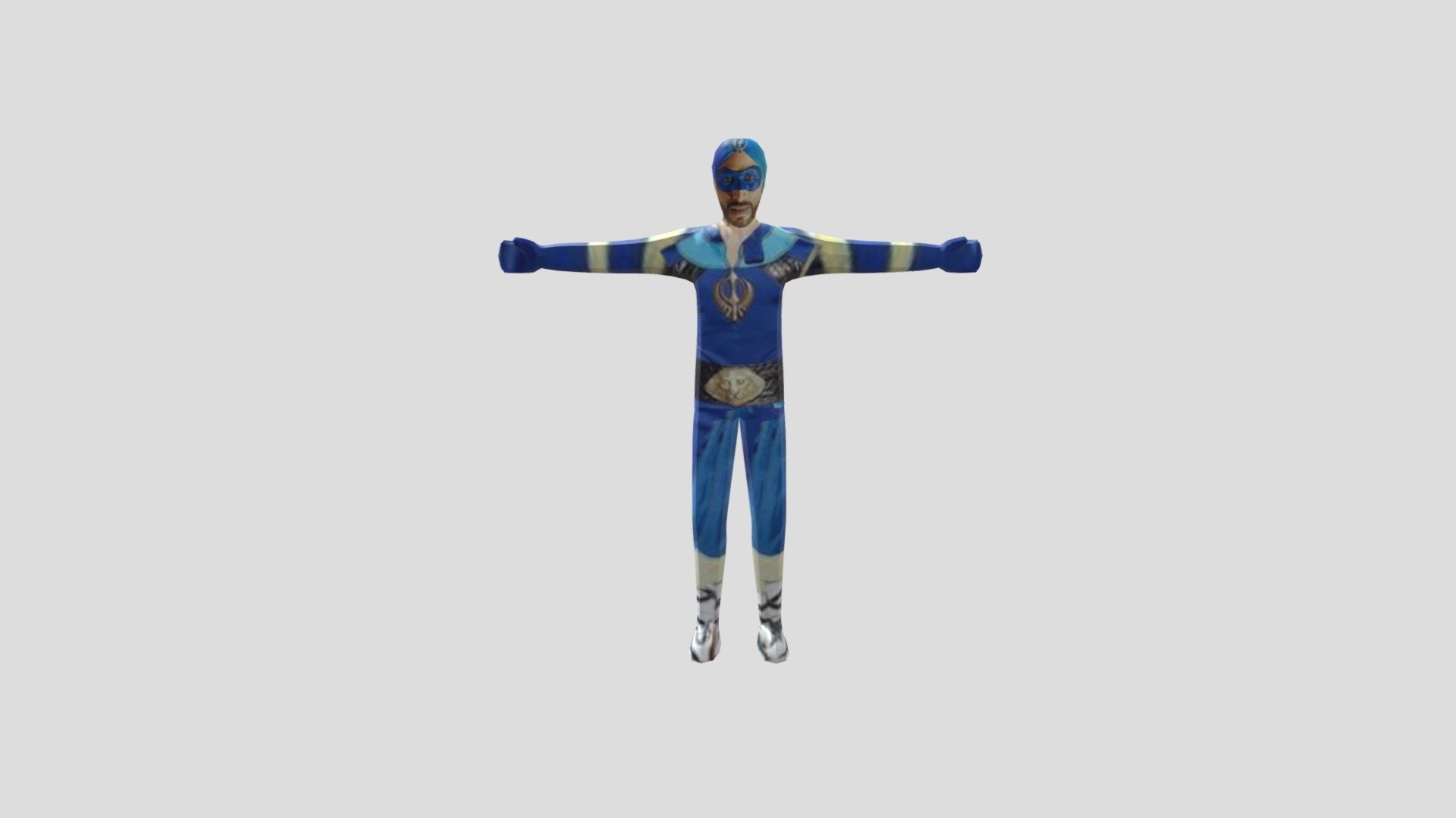flying Jatt 3d model Free to use - Download Free 3D model by Sunny ...