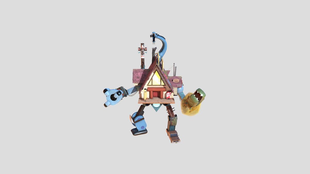 Gravity Falls - A 3D model collection by Mick_Swagger (@Mick_Swagger ...