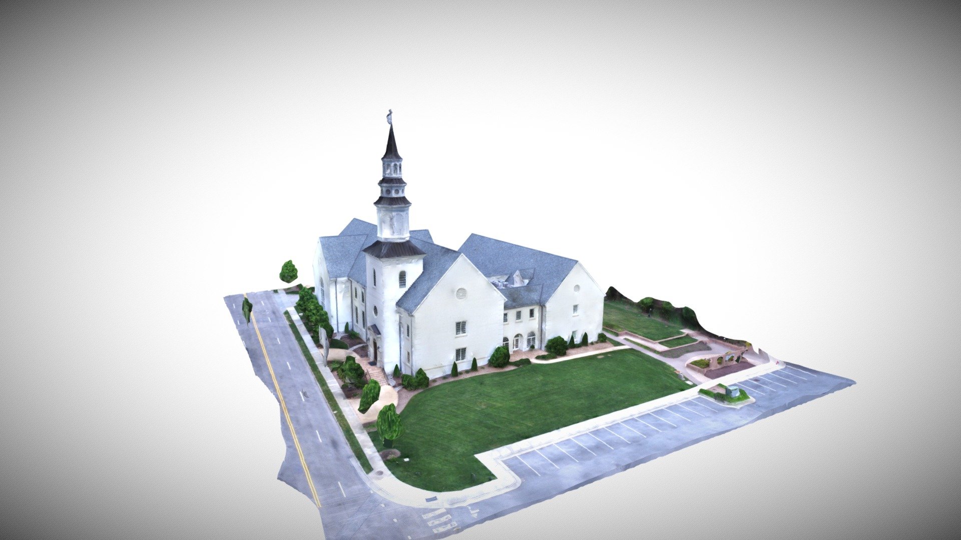 Holy Trinity Anglican Church Raleigh - 3D model by Wingwalkerclient ...