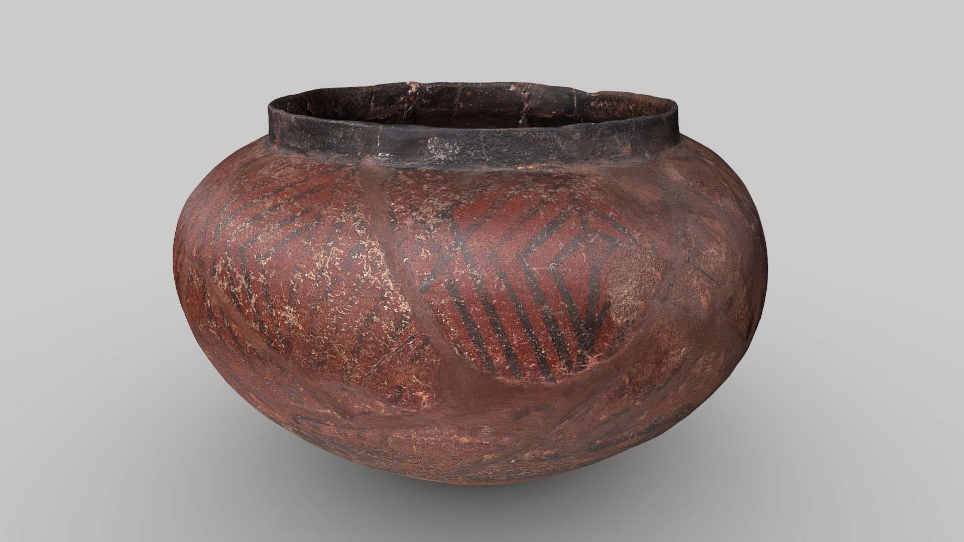 Painted Vessel - Download Free 3D model by Landessammlungen ...