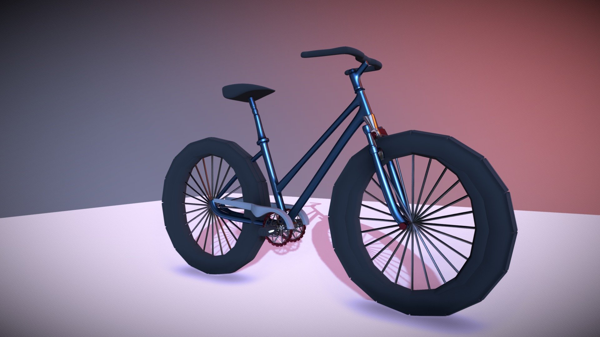 3D Model of a Bicycle - 3D model by Rigbee_tha_noob [fc74736] - Sketchfab