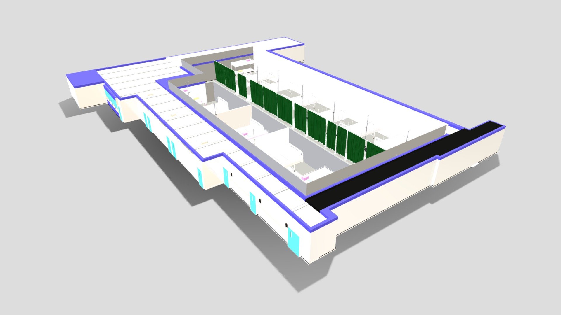 HOSPITAL - 3D model by Ranjith (@sivaprakasamranjith) [fc74b49] - Sketchfab
