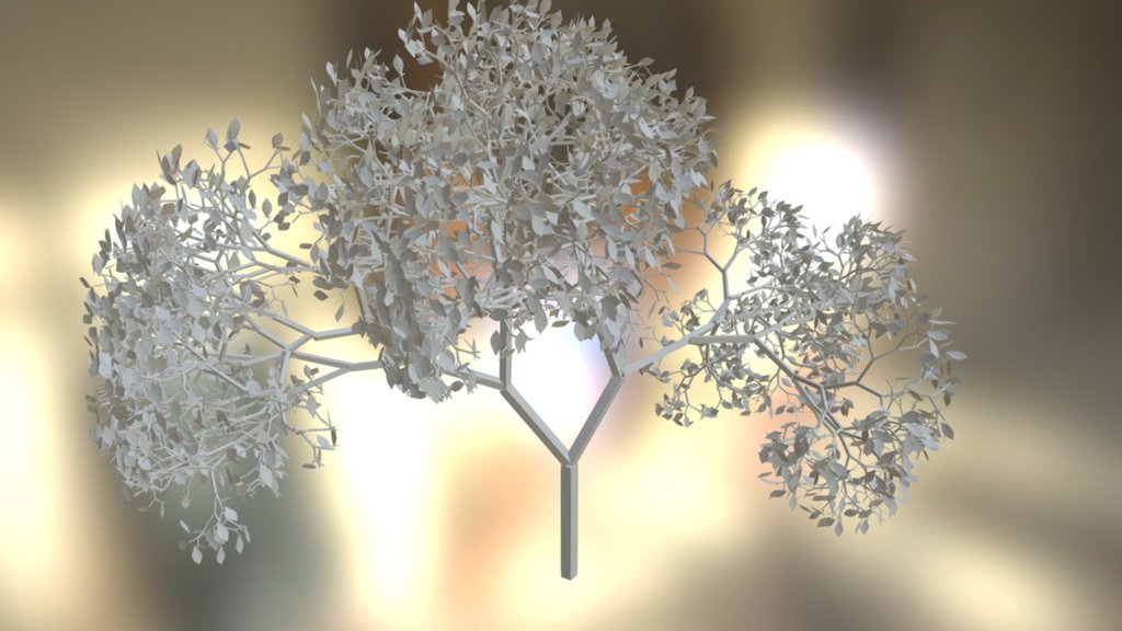 Fractal Tree3D Test2 - 3D model by Lars Magnus Nyland (@fishbait ...