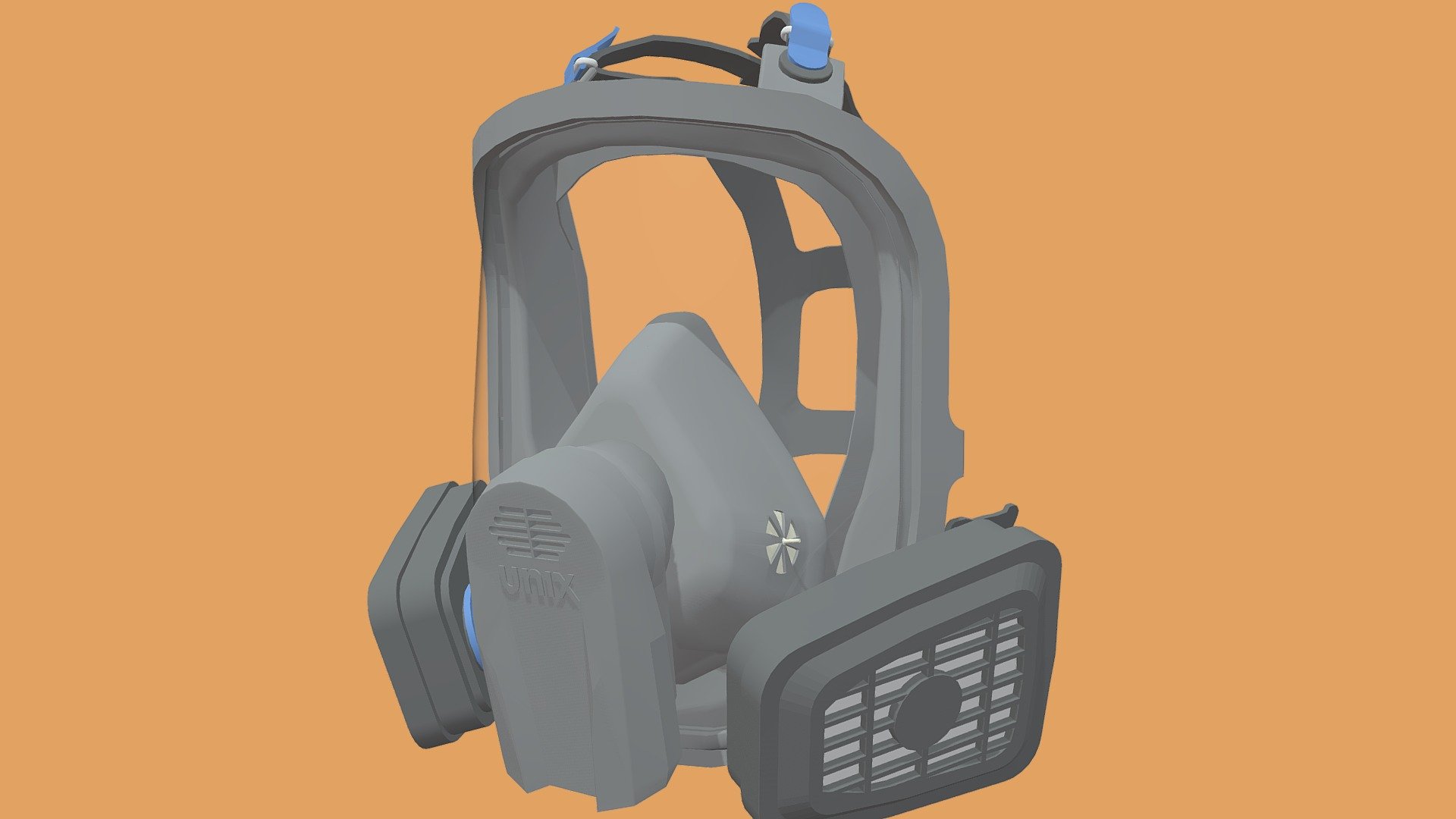 [XYZ School] HW6-Detailing 2/3. Mask Unix. Rudik - Download Free 3D ...