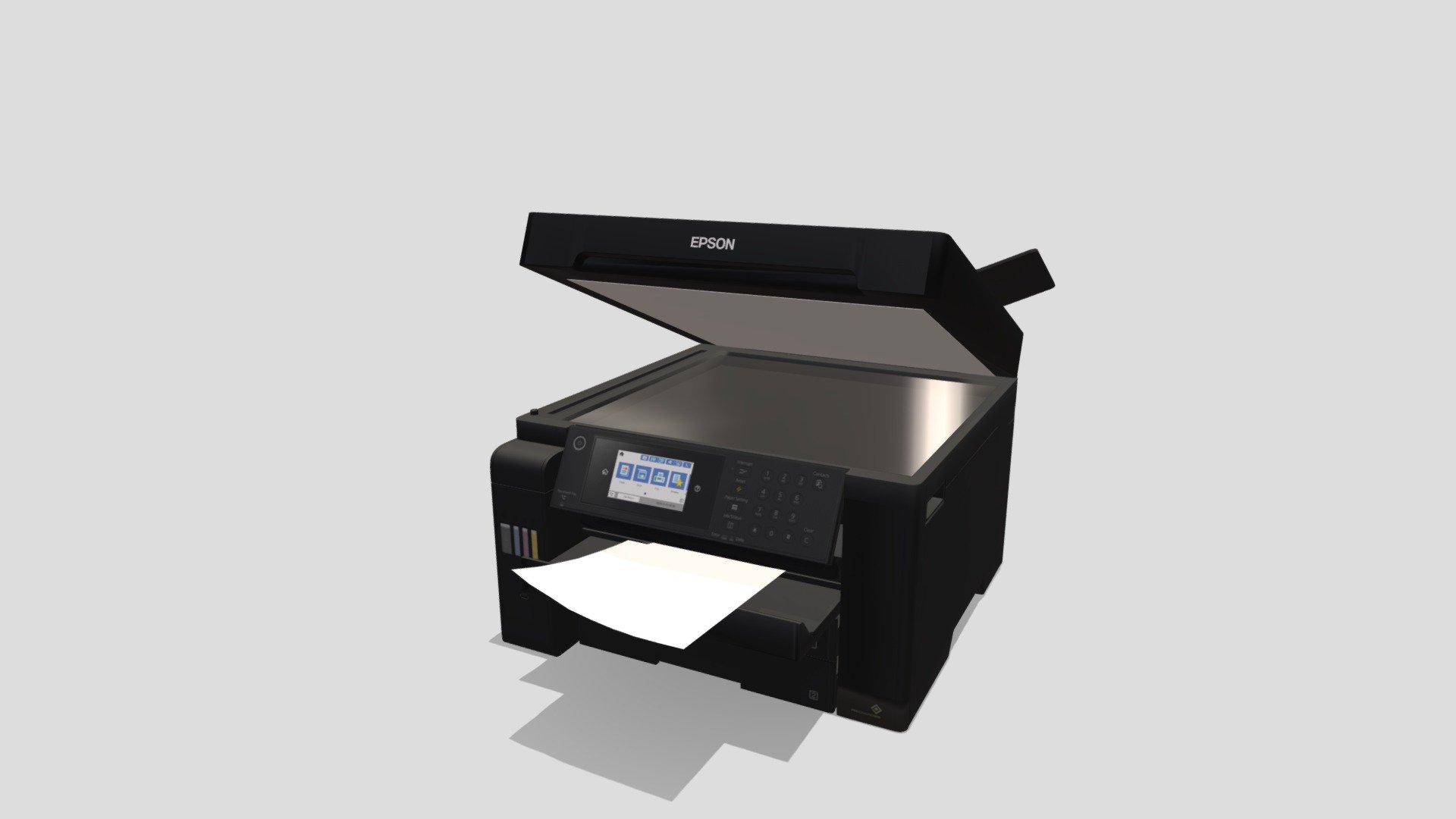 Epson_printer - 3D model by Sunti.Hirunjaru [fc77966] - Sketchfab