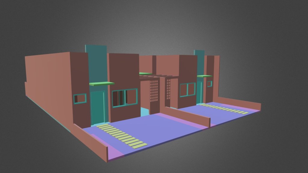 Casa 3 Dorm - 3D model by leonarmb [fc7864f] - Sketchfab