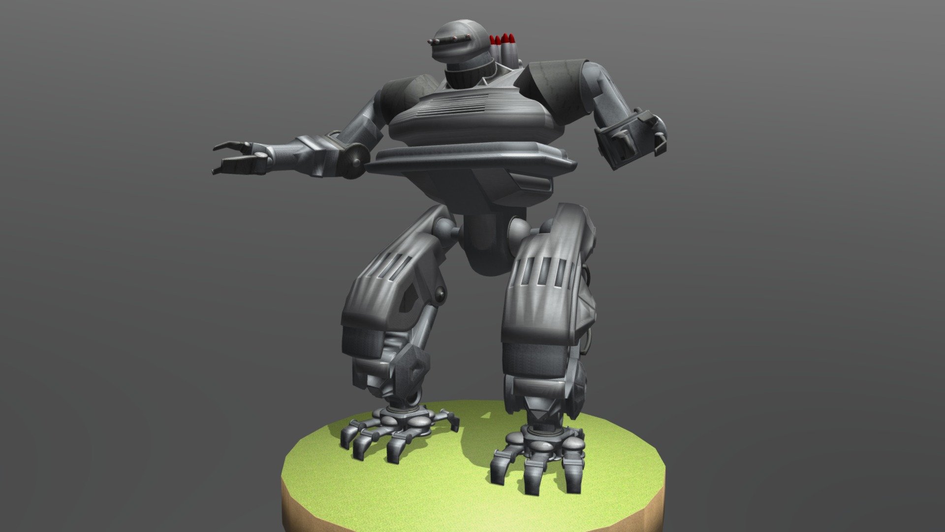 Missile Mech - 3D model by Connor Holmes (@c_holmes) [fc78854] - Sketchfab