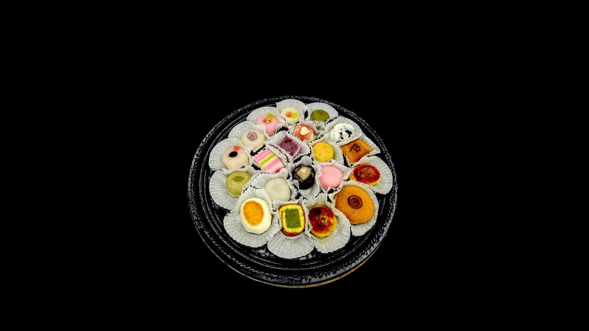 Assorted Mochi Platter - 3D model by vrooblenow [fc79b52] - Sketchfab