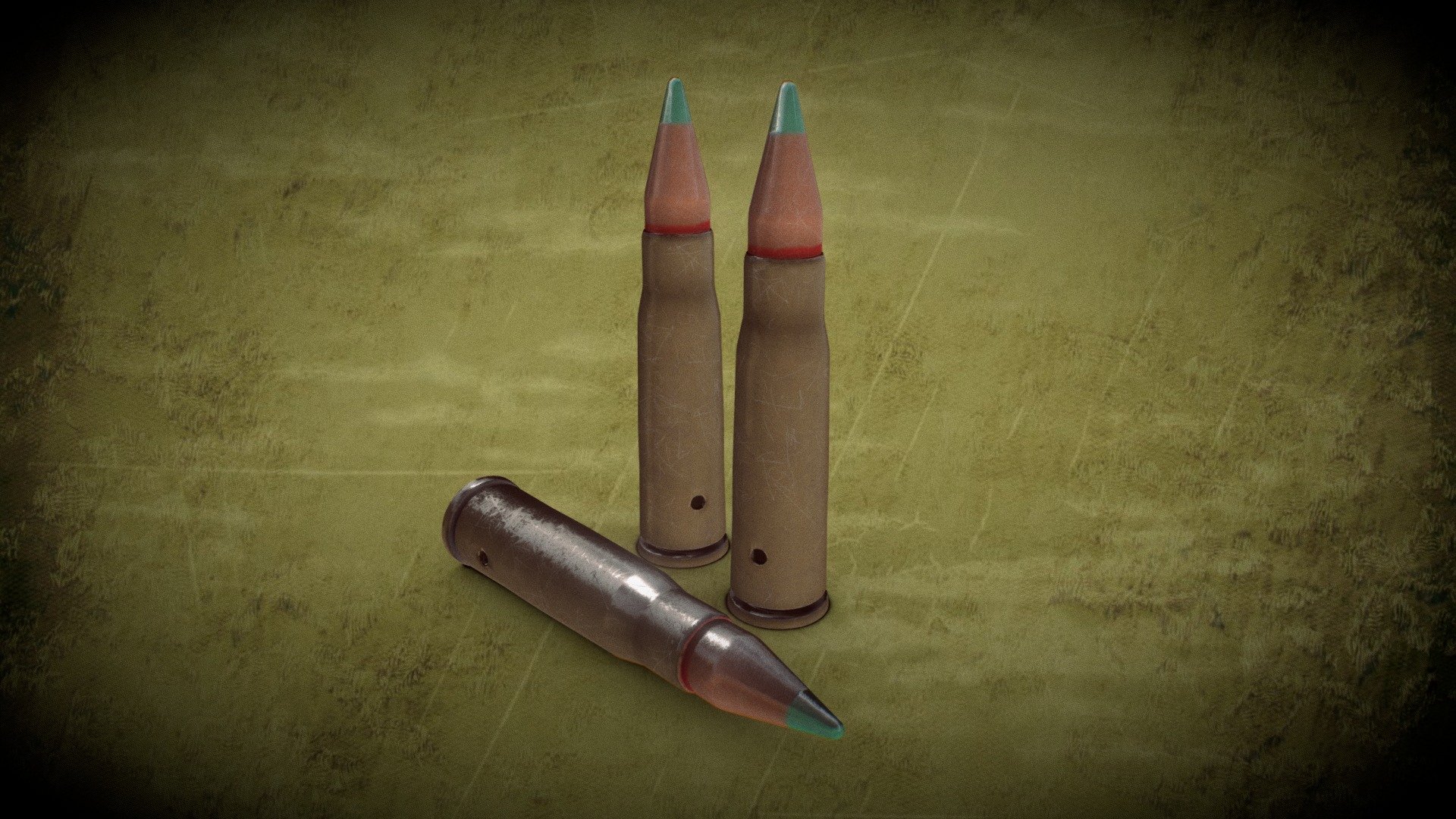Ammunition 7.62mm - Download Free 3D model by D3D (@hell3879) [fc7d3a1 ...