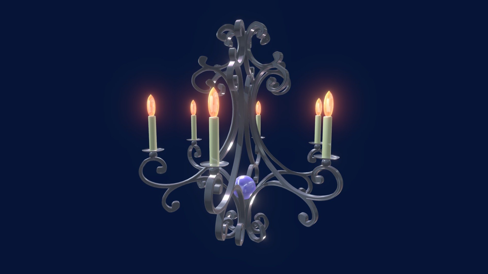 Люстра,Хруцкий 05.02 - Download Free 3D model by 3108 [fc7d61f] - Sketchfab