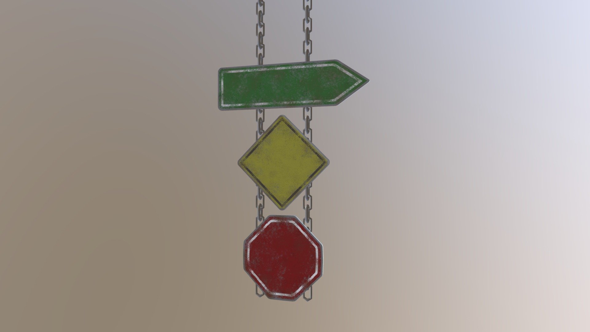 Game Main Menu Signs - 3D model by Jason MacKenzie (@jas.mack) [fc7e5b6 ...