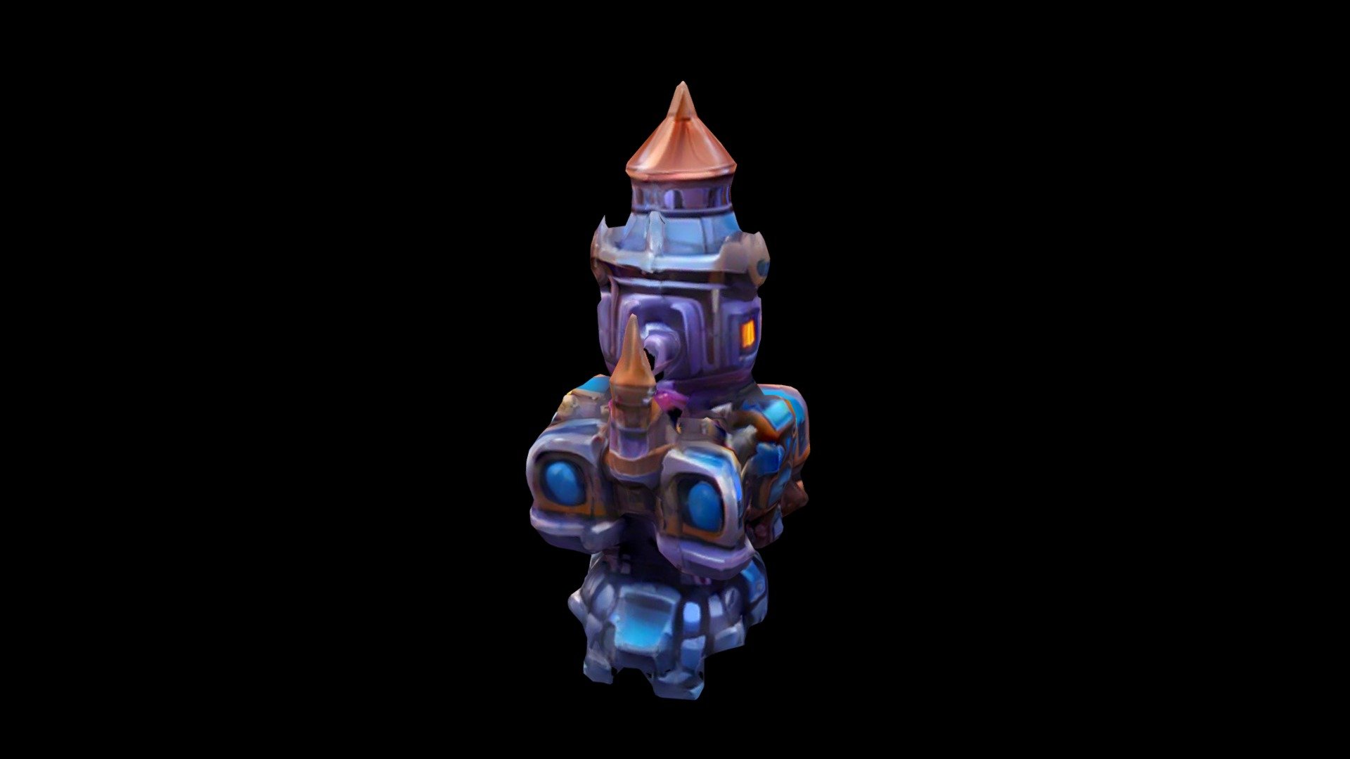 Tower Fall RTS building 003abcee-945f-45c8-9af1- - Download Free 3D ...