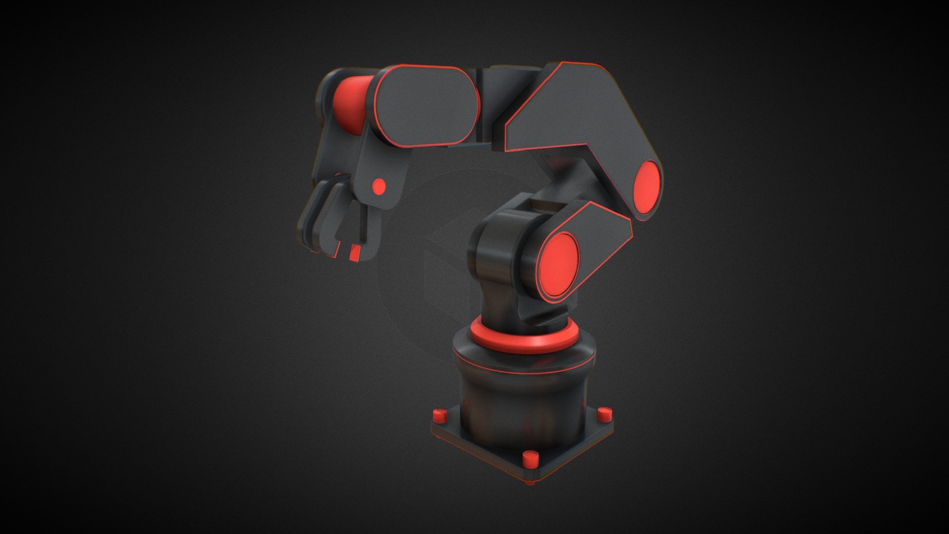 Robot arm - Buy Royalty Free 3D model by Mgabrov [fc7fb0c] - Sketchfab ...
