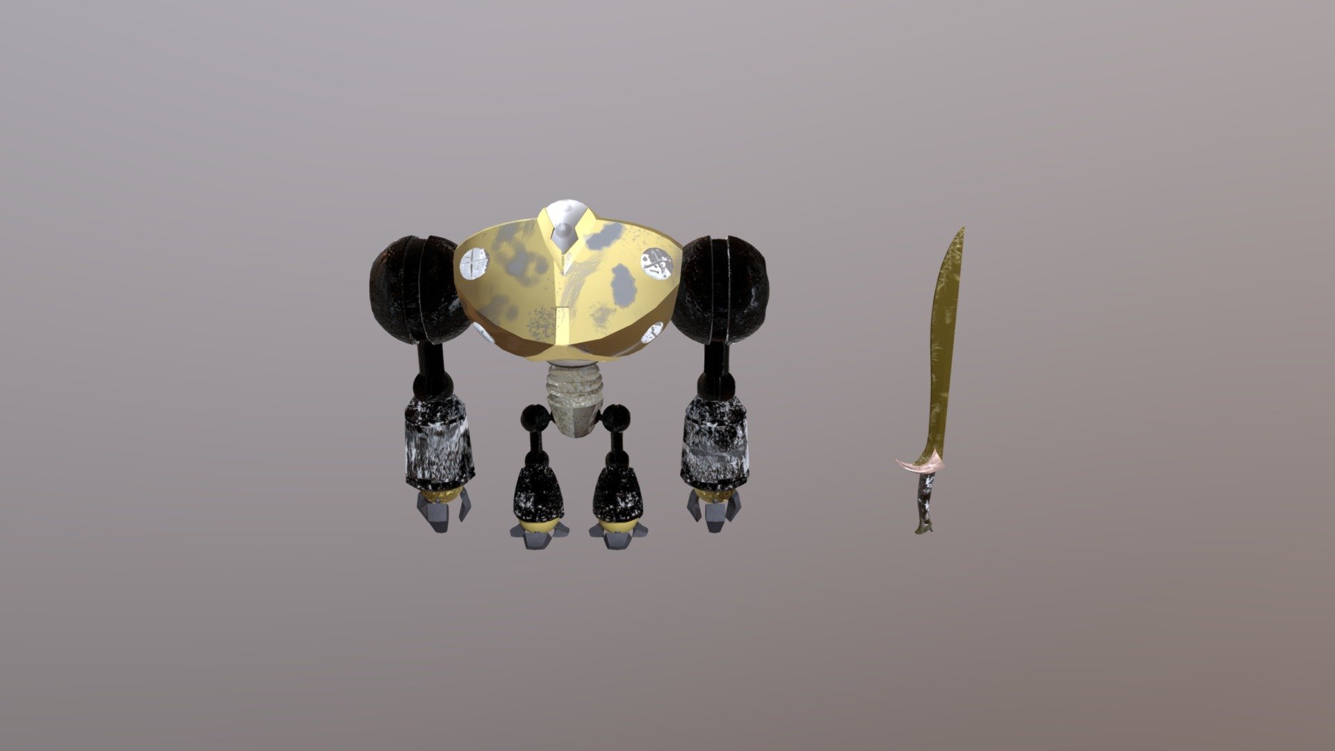 Sword_Robot_EricCasper - 3D model by eric322000 [fc7fd56] - Sketchfab