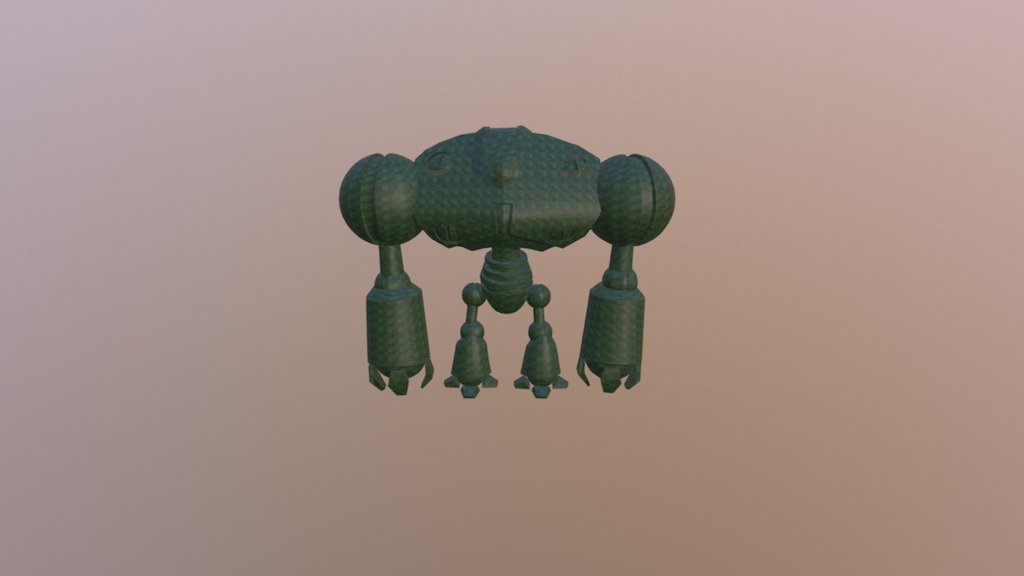 Full Textured Robot - 3D model by wrayar [fc7fe57] - Sketchfab