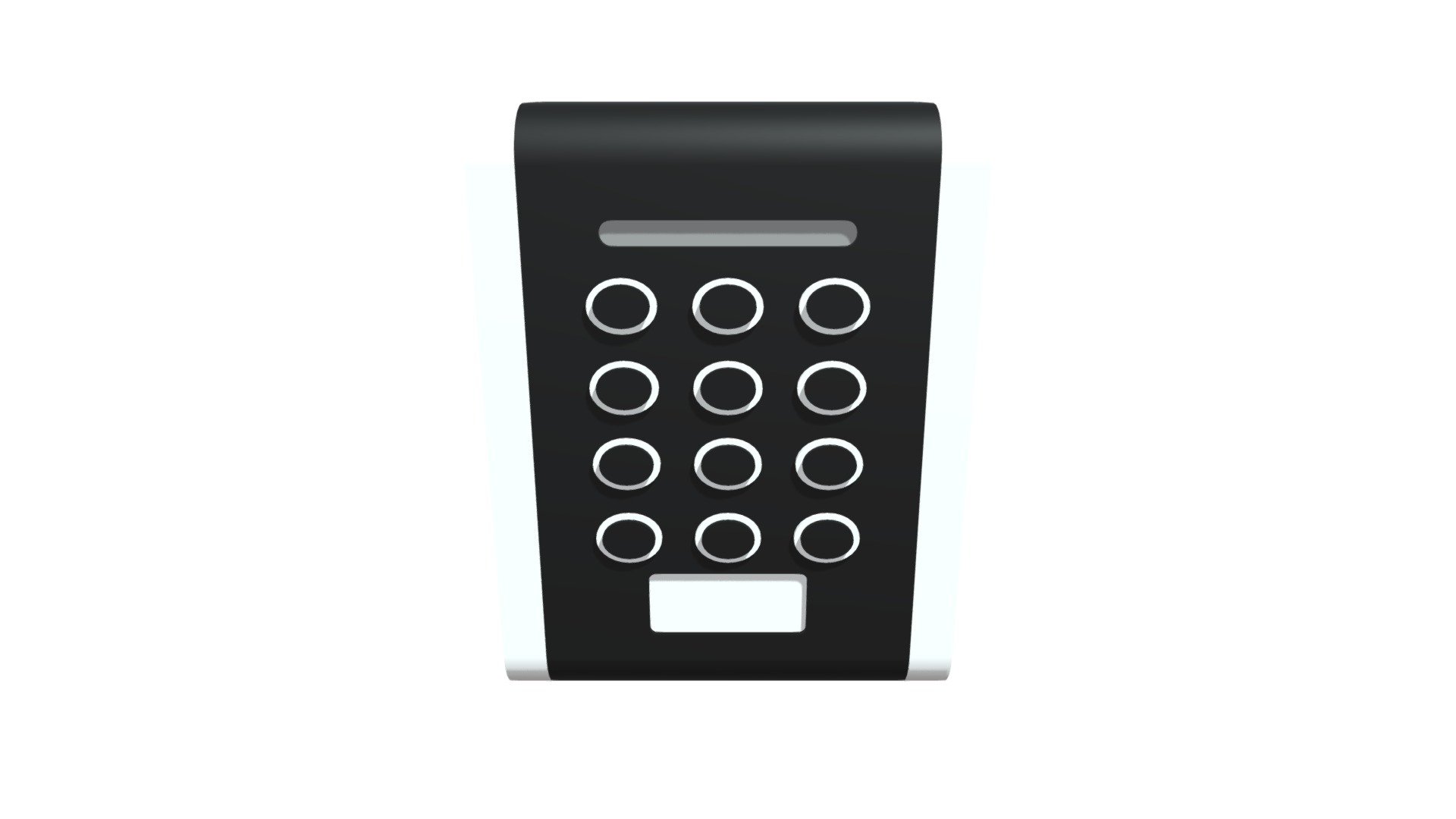 Comelit Access Control - GS3 MT PIN Proximity - 3D model by bimstore ...