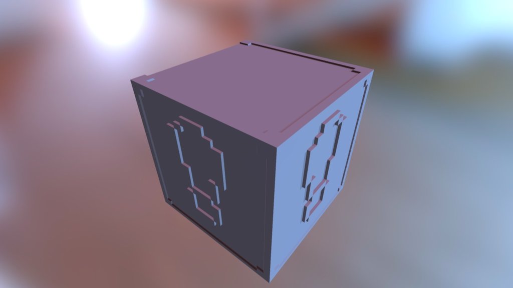 Super Mario Block - 3D model by John Carvalho (@baconsaur) [fc81f29 ...