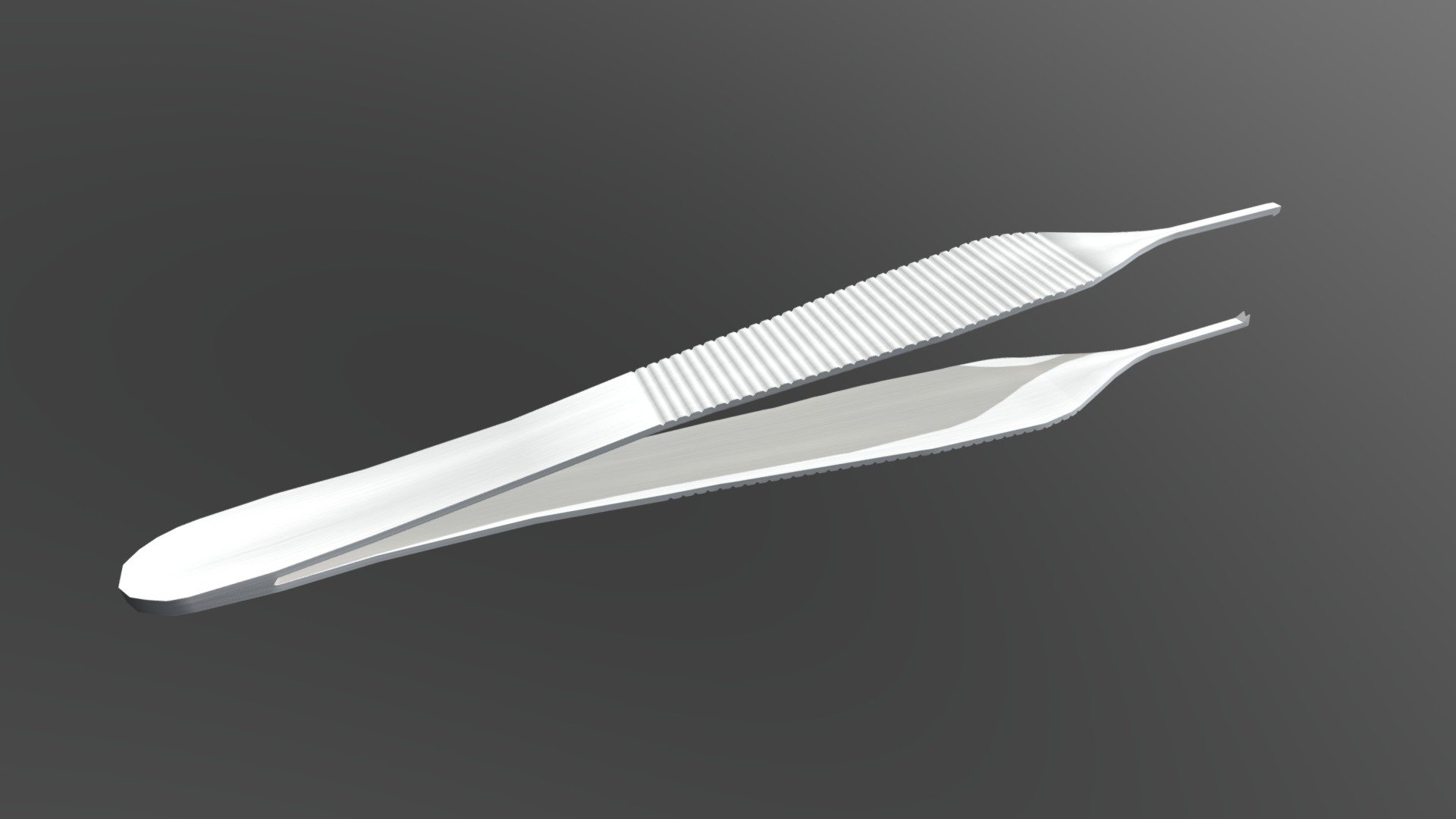 NL1400 Forceps Adson Tissue - 3D model by callmon [fc8204e] - Sketchfab