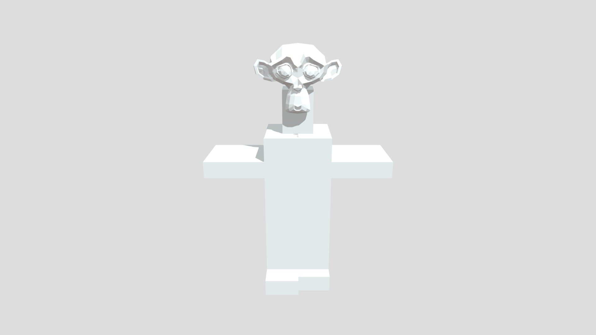 Monkey Body - Download Free 3D model by mattpadi9650 [fc82581] - Sketchfab